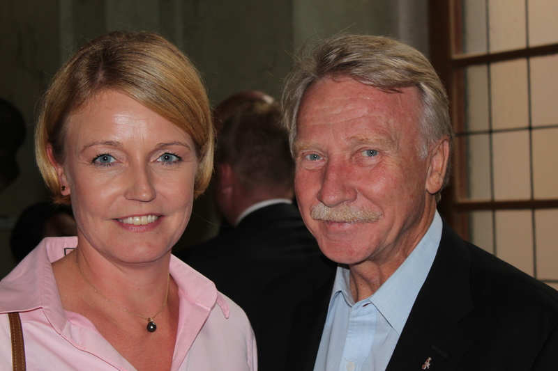 Företagarnas VD, Elisabeth Thand Ringqvist och Ilmar Reepalu ...