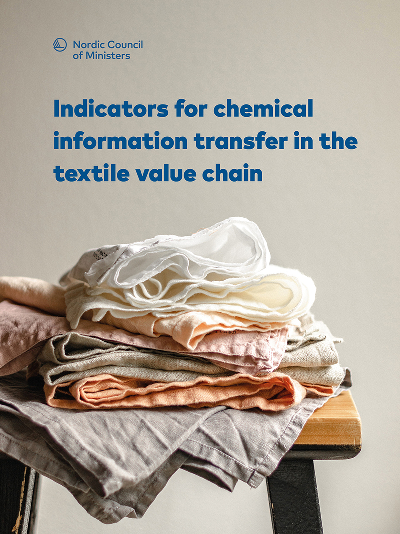 Indicators for chemical information transfer in the textile value chain