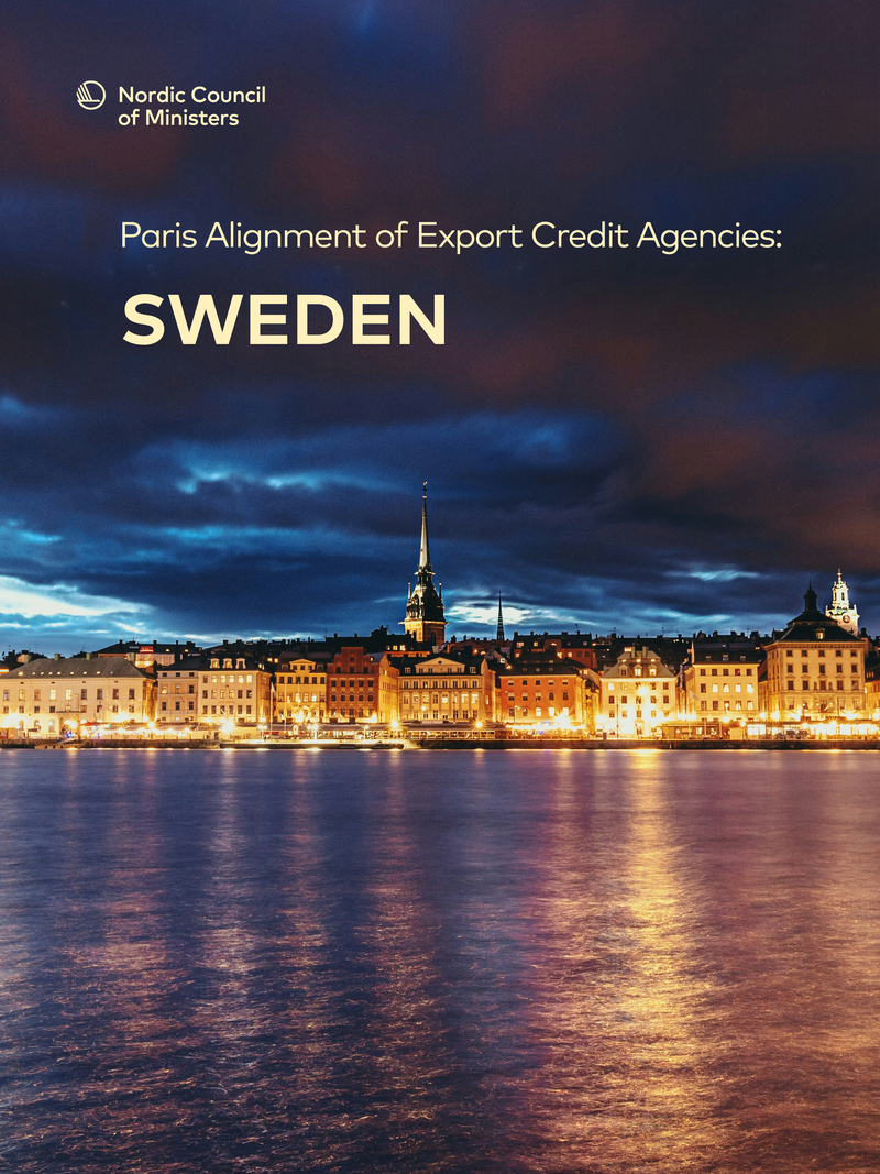 Paris Alignment of Export Credit Agencies: Sweden