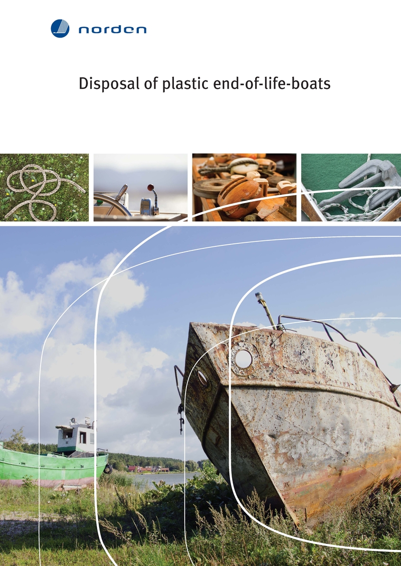 Disposal of plastic end-of-life-boats